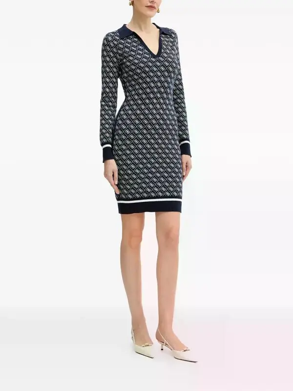 Guess Logo-patterned Mini Dress