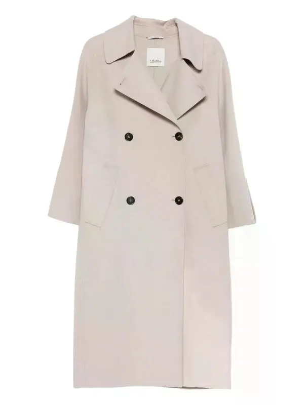 Max Mara Double-breasted Notched Coat