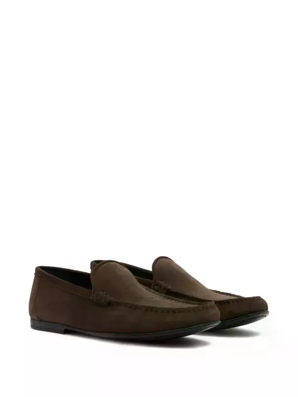 Bally Axony Suede Loafers