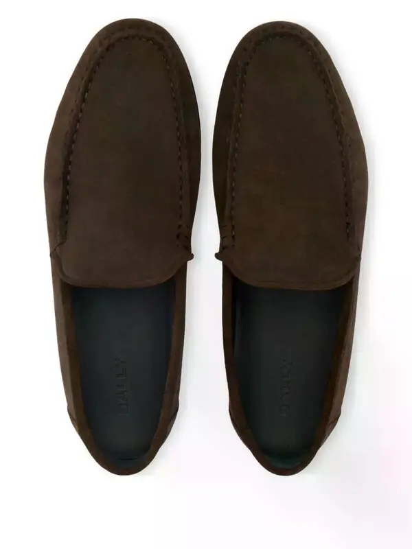 Bally Axony Suede Loafers