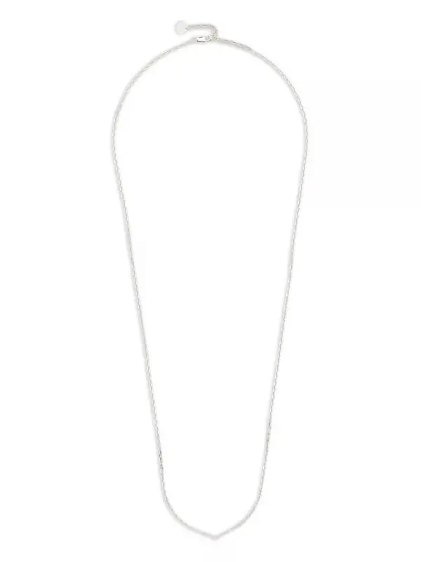 TOM FORD T-bar Pendant Chain Necklace - Silver