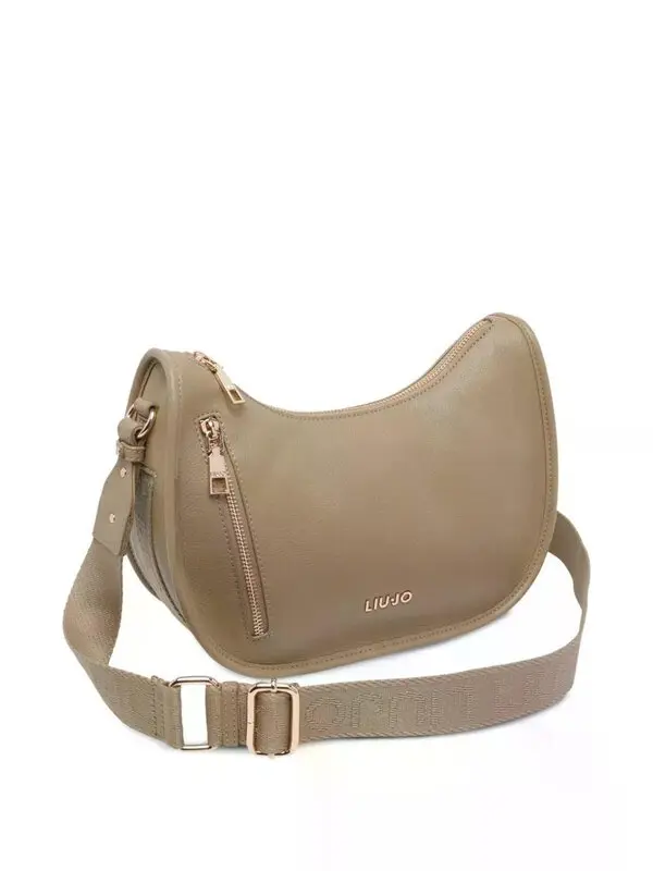 Liu Jo Logo Zip Cross Body Bag - Brown