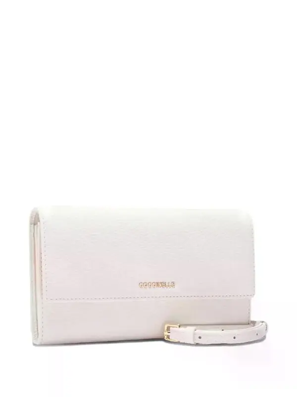 COCCINELLE Metallic-logo Wallet