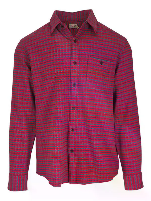 Faherty Brand Amber Check-pattern Shirt