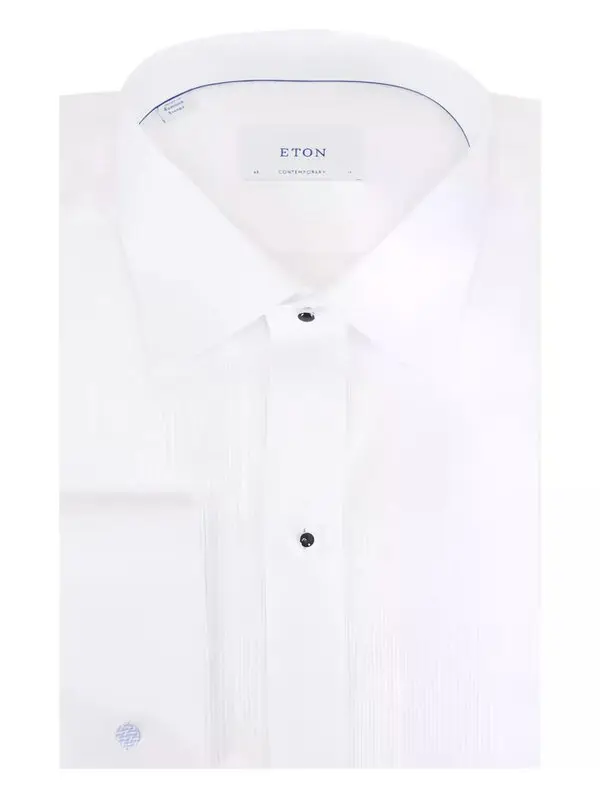 Eton Plissé Pocket Shirt