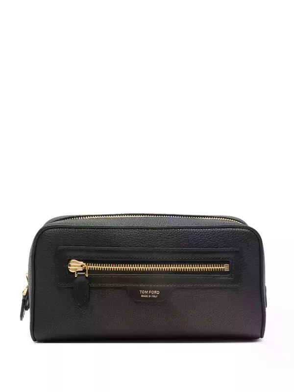 TOM FORD Zipped Clutch Bag - Black