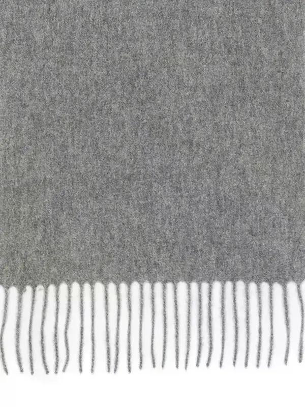 ASPINAL OF LONDON Fringed-edge Cashmere Scarf - Grey