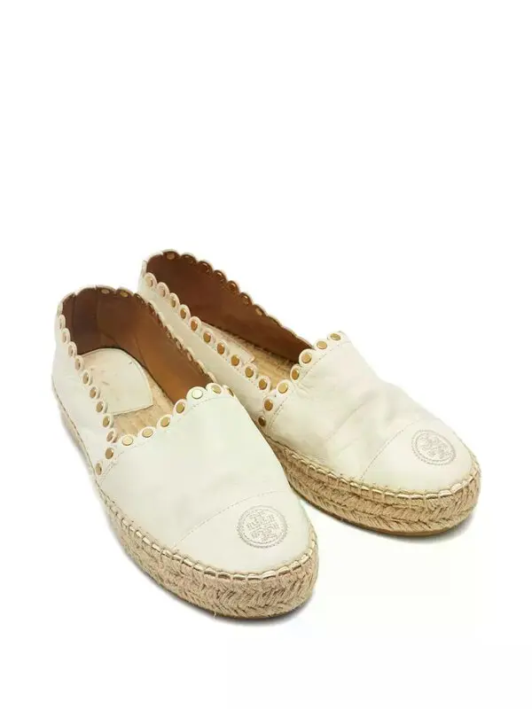 Tory Burch Leather Espadrilles