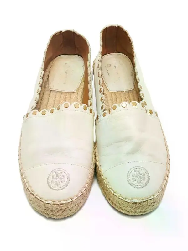 Tory Burch Leather Espadrilles