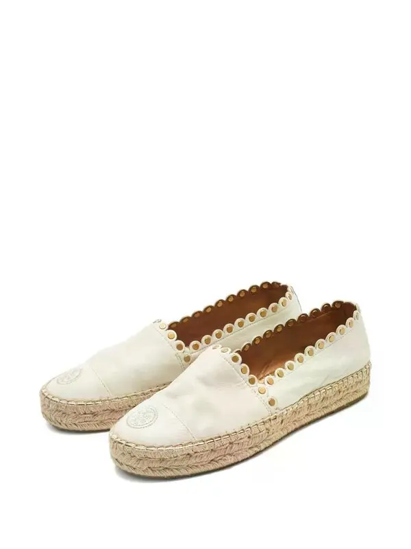 Tory Burch Leather Espadrilles