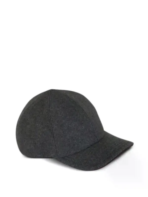 MAURIZIO BALDASSARI Panelled Baseball Cap - Grey