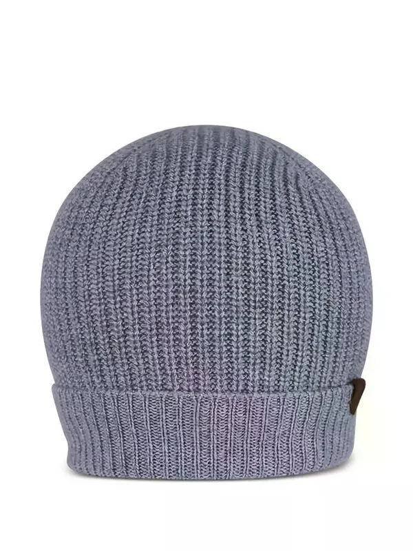 MAURIZIO BALDASSARI Brenta Ribbed Beanie - Grey