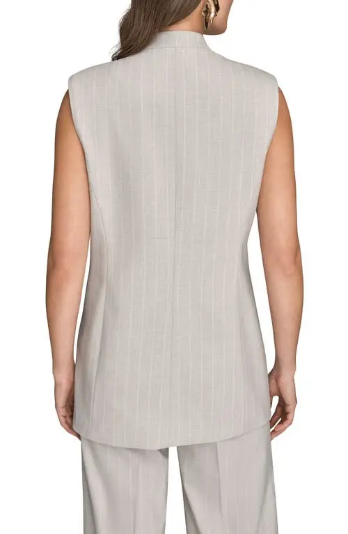 Donna Karan New York Pinstripe Vest