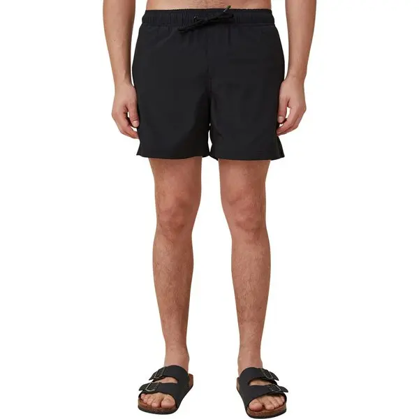 COTTON ON Stretch Swim Shorts - Black