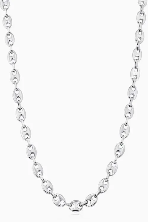 ORADINA Mariner Link Necklace - Sterling Silver