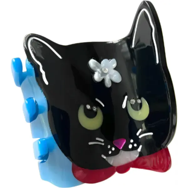 CENTINELLE Naoko Cat Hair Claw - Black
