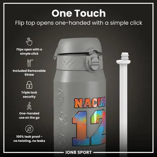 ION8 Nfl Pa Thermal Steel Water Bottlesignature Series