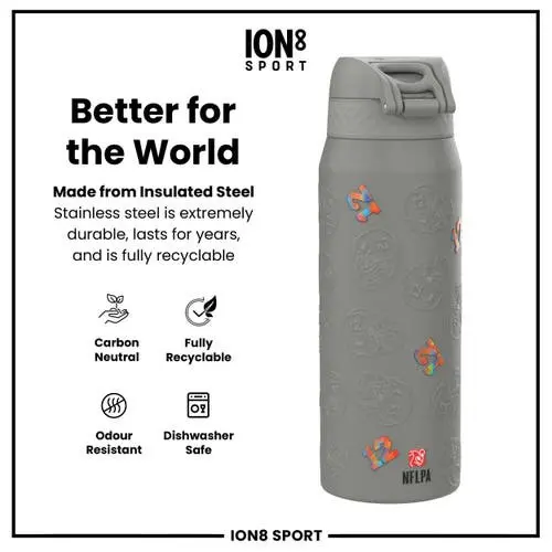 ION8 Nfl Pa Thermal Steel Water Bottlesignature Series