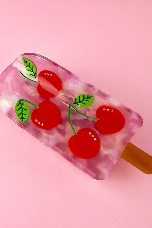 CENTINELLE Cherry Popsicle Hair Claw