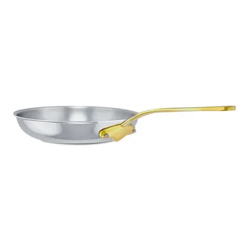 MAUVIEL M'cook B 5-ply Frying Pan With Brass Handles