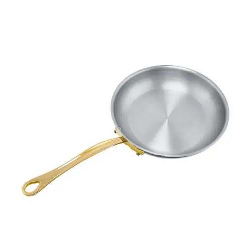 MAUVIEL M'cook B 5-ply Frying Pan With Brass Handles