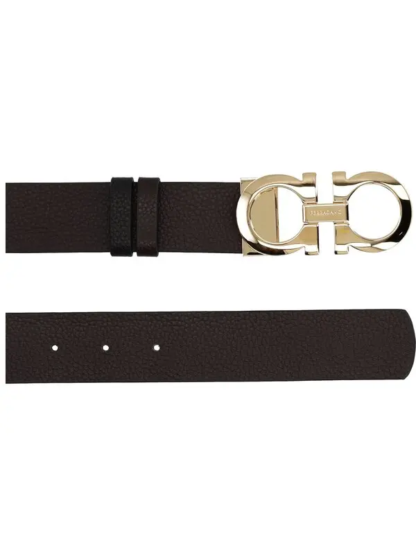 FERRAGAMO Reversible "hooks" Belt