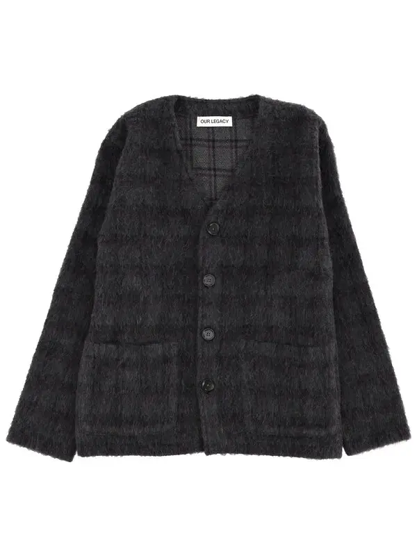 Our Legacy Wool Blend Cardigan - Grey