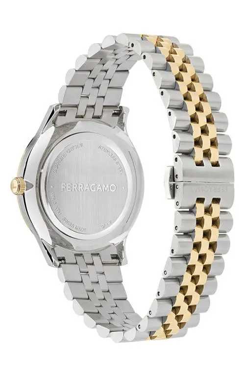 FERRAGAMO Duo Two-tone Bracelet Watch