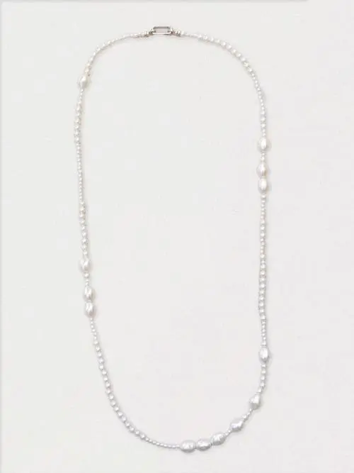 BY LILLA Coco Necklace - Pearl