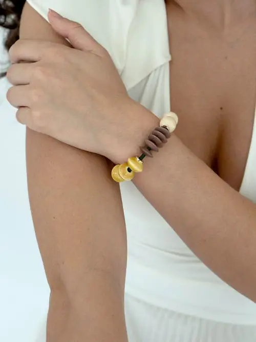 BY LILLA Rio Capsule Bracelet Hair Tie - Multi