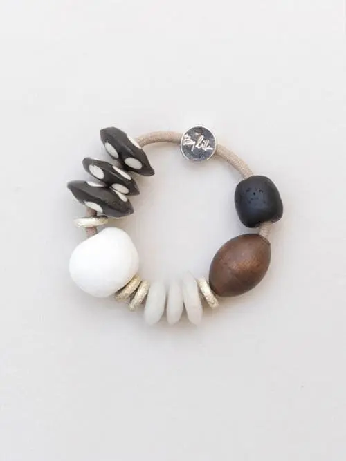 BY LILLA Subway Capsule Bracelet Hairtie - Multi