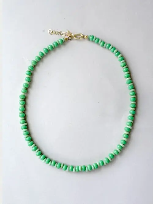BY LILLA Mojito Necklace - Green