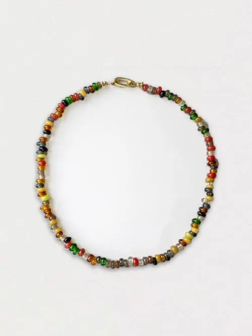 BY LILLA Beach Pebbles Necklace - Multi