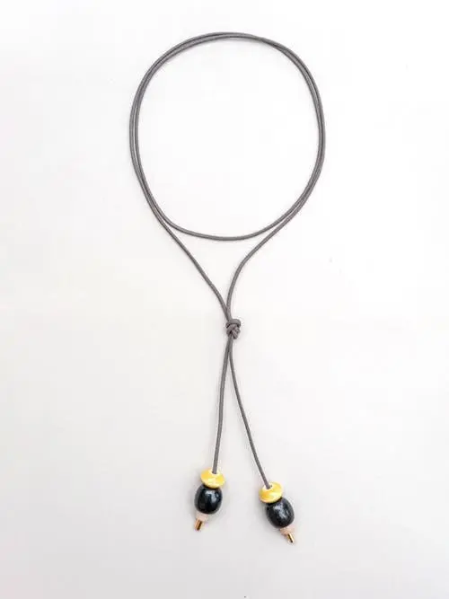 BY LILLA Toucan Lariat Necklace - Multi