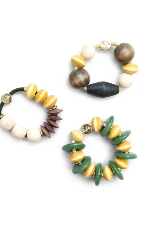 BY LILLA Cacao Capsule Bracelet Hair Tie