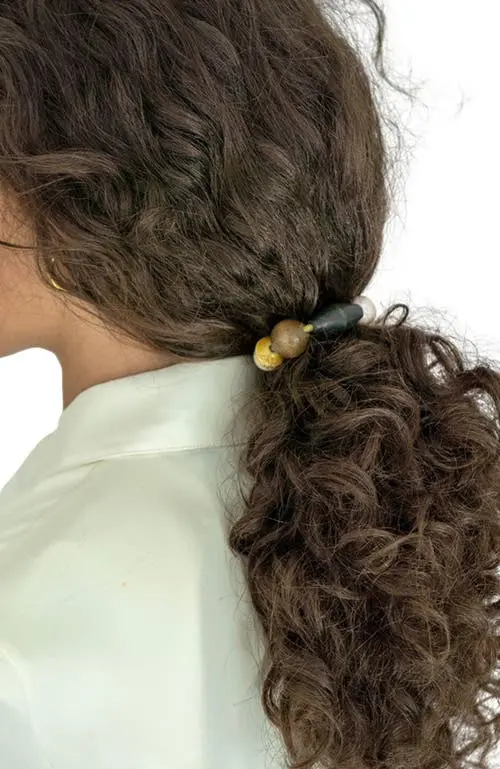 BY LILLA Cacao Capsule Bracelet Hair Tie