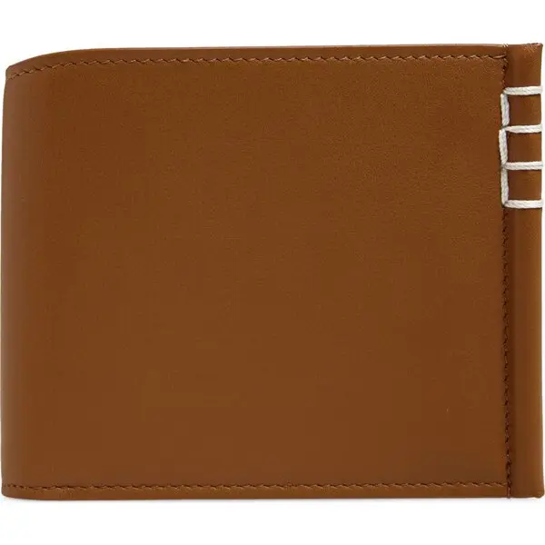 JW Anderson Loafer Leather Bifold Wallet - Tan