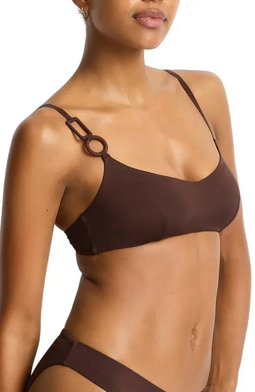 SEA LEVEL Mythos Scoop Neck Bikini Top