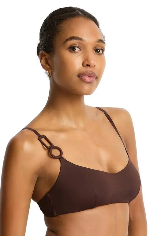 SEA LEVEL Mythos Scoop Neck Bikini Top