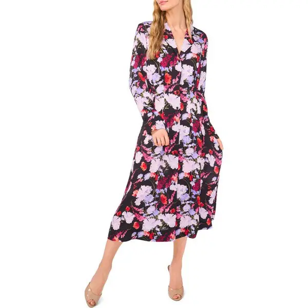 Ted Baker London Marella Long Sleeve Shirtdress