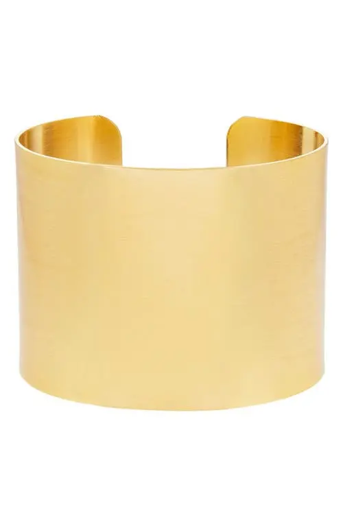 MARLYN SCHIFF Camilla Wide Cuff Bracelet - Gold