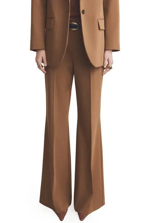 Mango Milano Wide-leg Pants