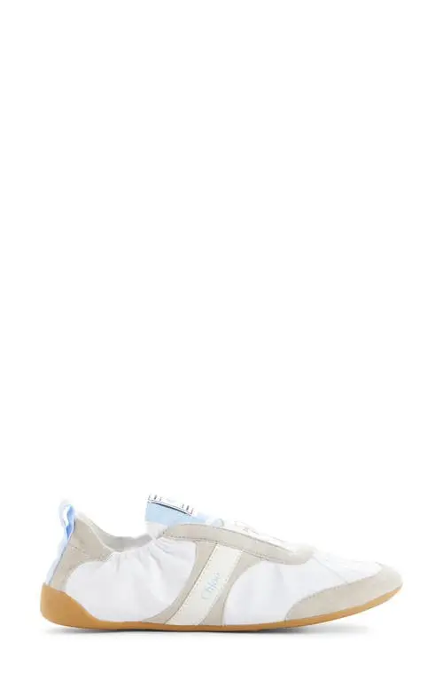 Chloé Kick Sneaker - Blue/white