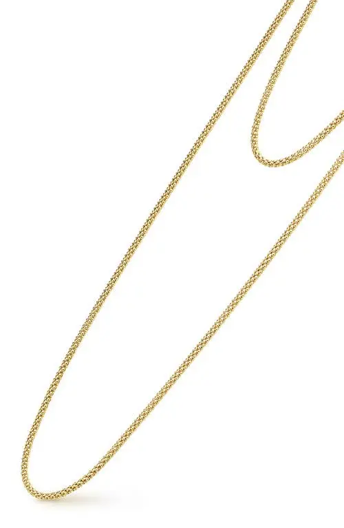 Lagos 18k Popcorn Caviar Chain Necklace