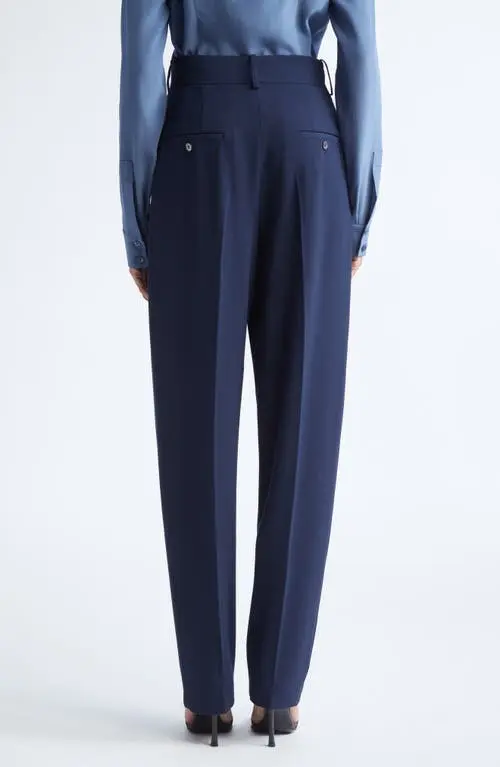 Michael Kors Chase High-waist Wool Tapered Trousers