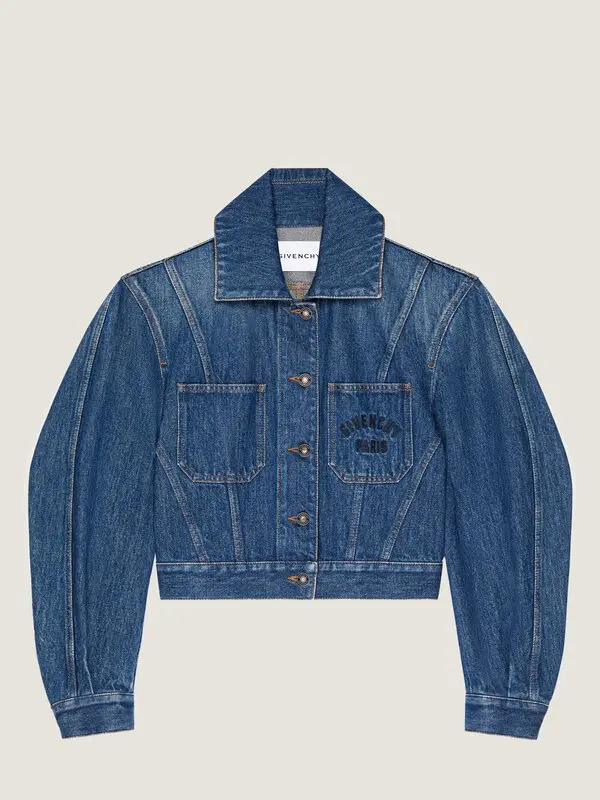 Givenchy Cocoon Denim Jacket - Medium Blue