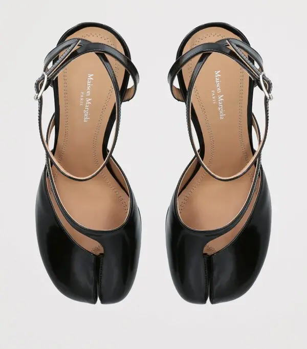 MAISON MARGIELA Leather Tabi Heeled Sandals