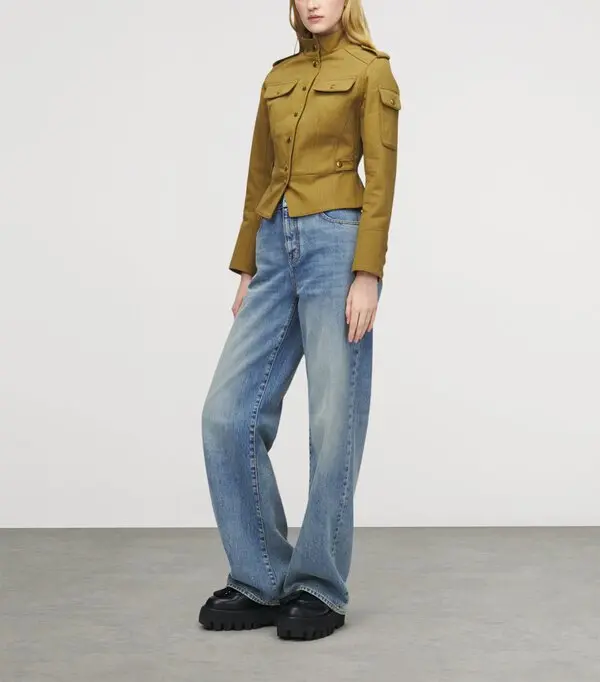Alexander McQueen Utility Peplum Jacket