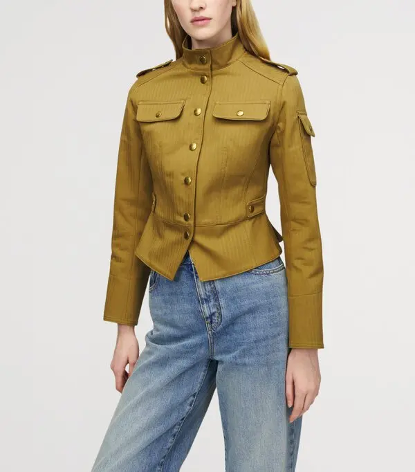 Alexander McQueen Utility Peplum Jacket