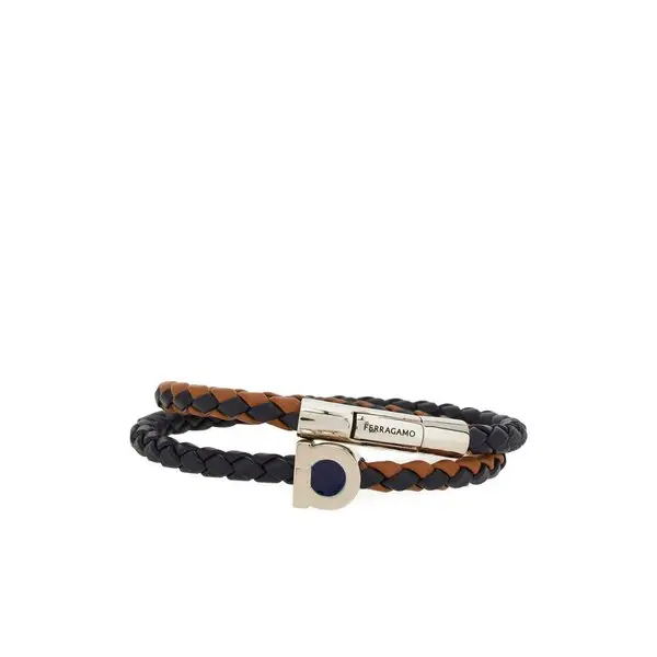 FERRAGAMO Leather Bracelet - Brown